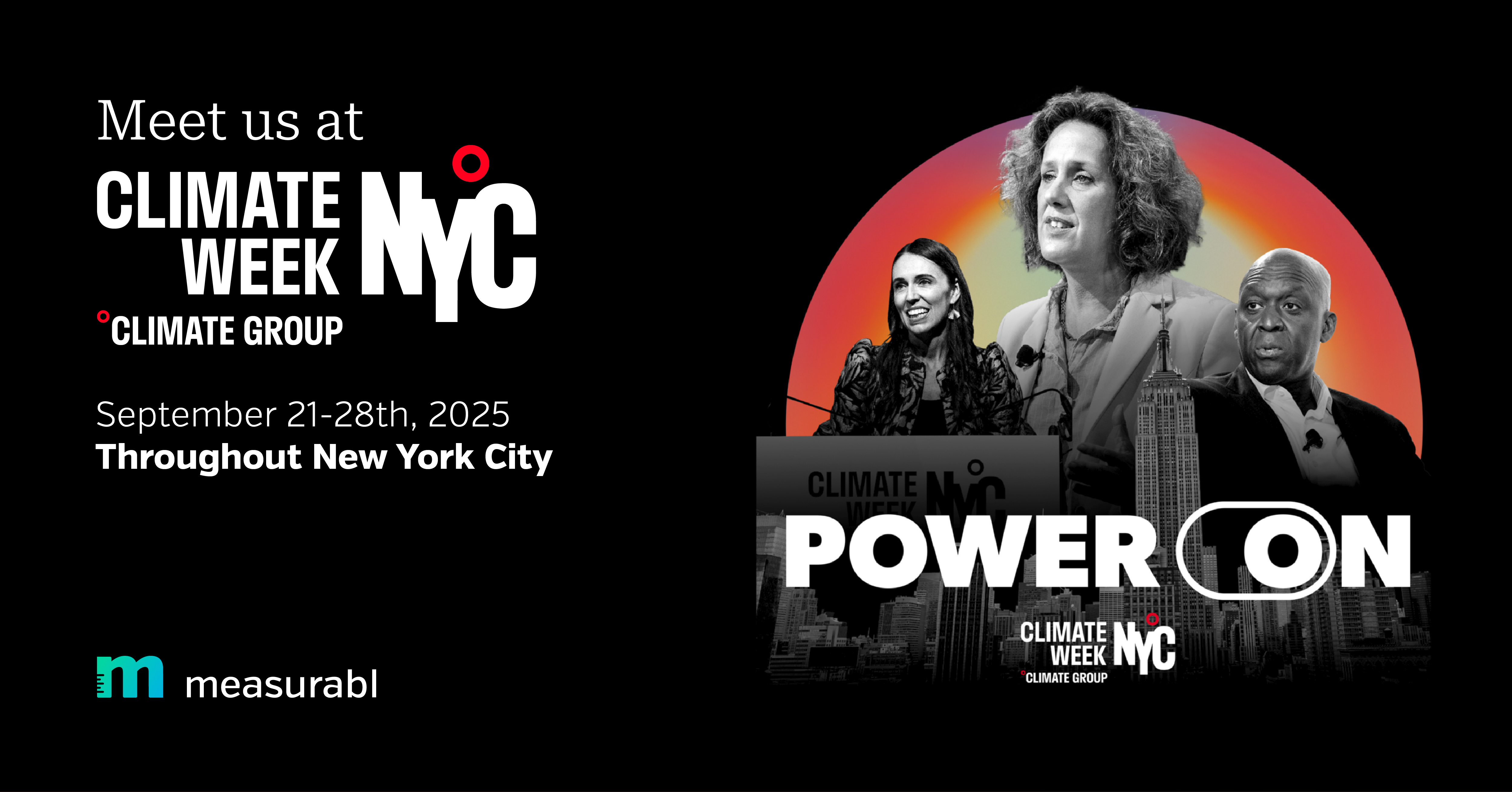 Climate Week NYC 2025 | Measurabl